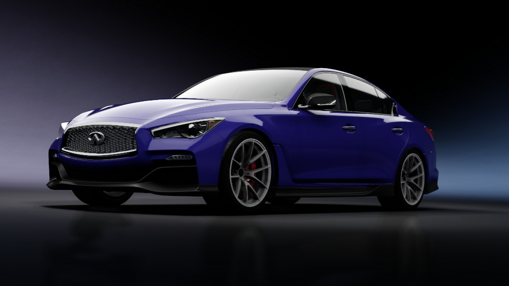 【Assetto Corsa】インフィニティ Q50（V37スカイライン）AWD Eau Rouge | Infiniti Q50 AWD ...