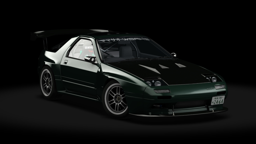 【Assetto Corsa】サバンナRX-7 FC3S Mamasao Works 湾岸 | 湾岸 Mazda RX-7 FC3S ...