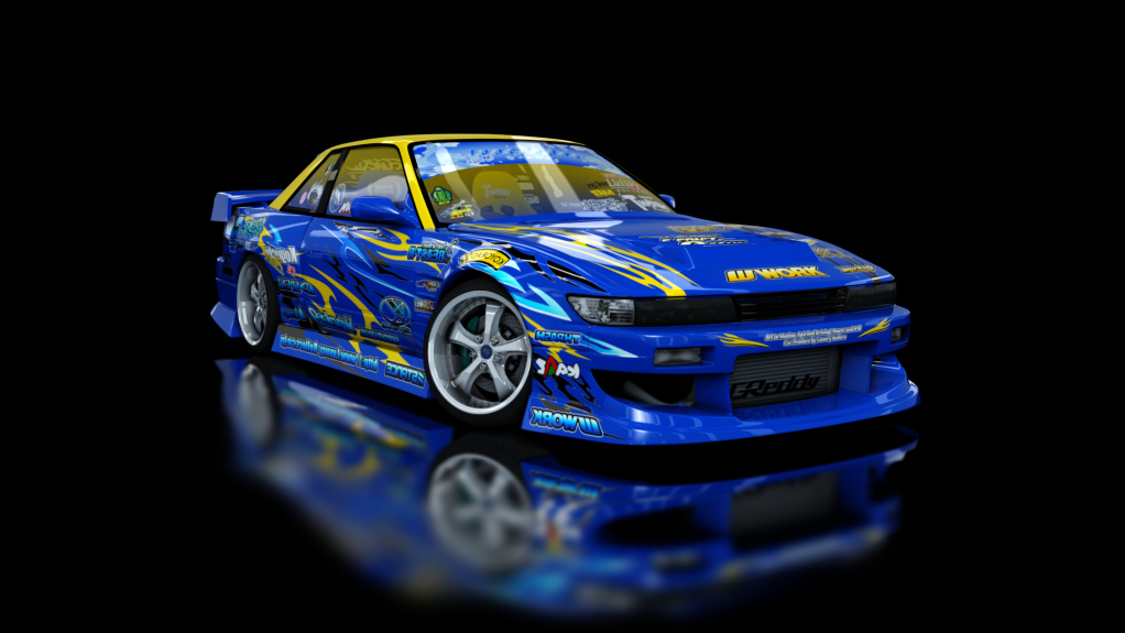 【Assetto Corsa】S13 シルビア（SILVIA）Works9 | Nissan Silvia S13 Works9 | アセット ...