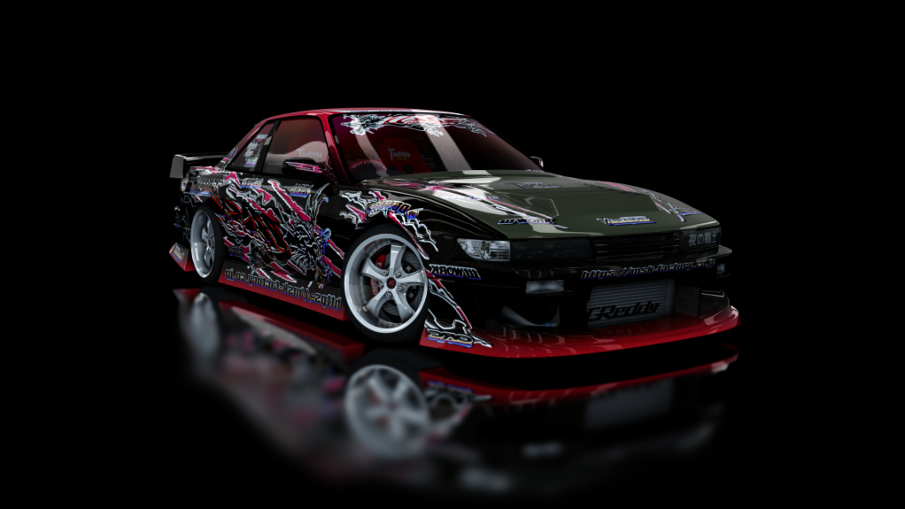 【Assetto Corsa】S13 シルビア（SILVIA）Works9 | Nissan Silvia S13 Works9 | アセット ...