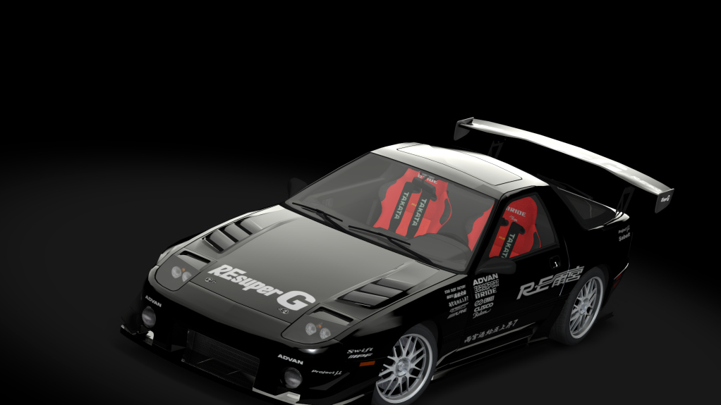 【Assetto Corsa】マツダRX-7 FC3S Mid Night REsuperG RE-Amemiya | Mid Night ...