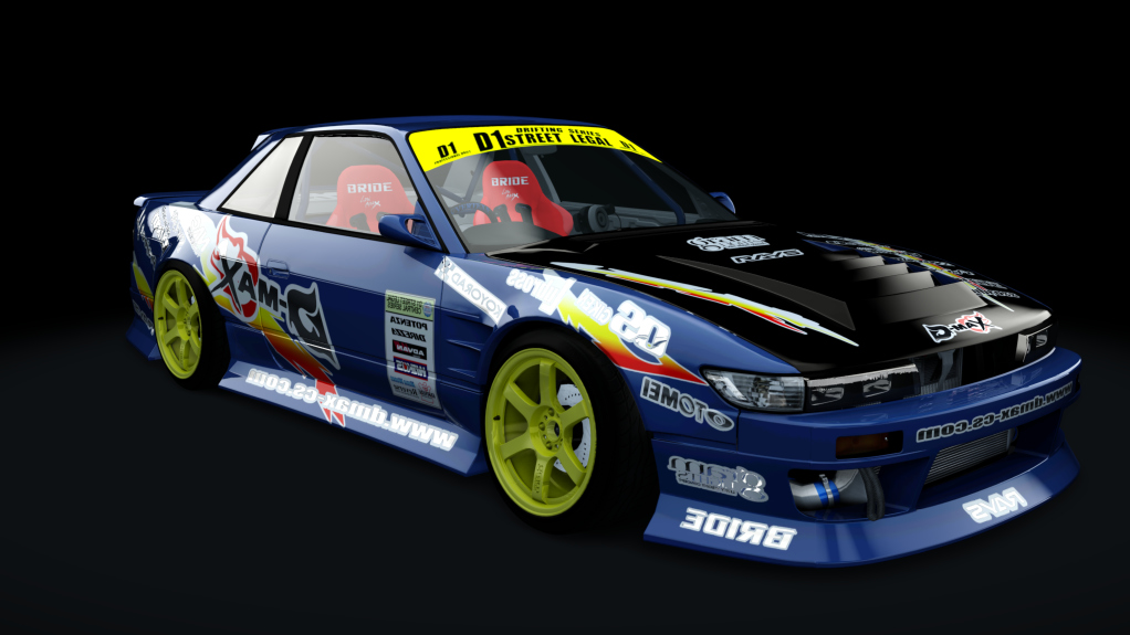 【Assetto Corsa】S13 シルビア（SILVIA）D-Max | Nissan SILVIA (PS13) D-Max ...