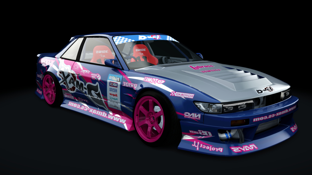 【Assetto Corsa】S13 シルビア（SILVIA）D-Max | Nissan SILVIA (PS13) D-Max ...