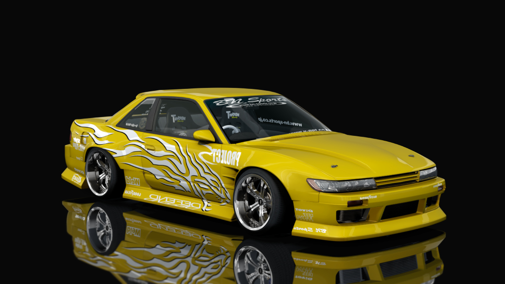 【Assetto Corsa】S13 シルビア（SILVIA）BNスポーツ DWG | DWG Nissan Silvia PS13 BN ...