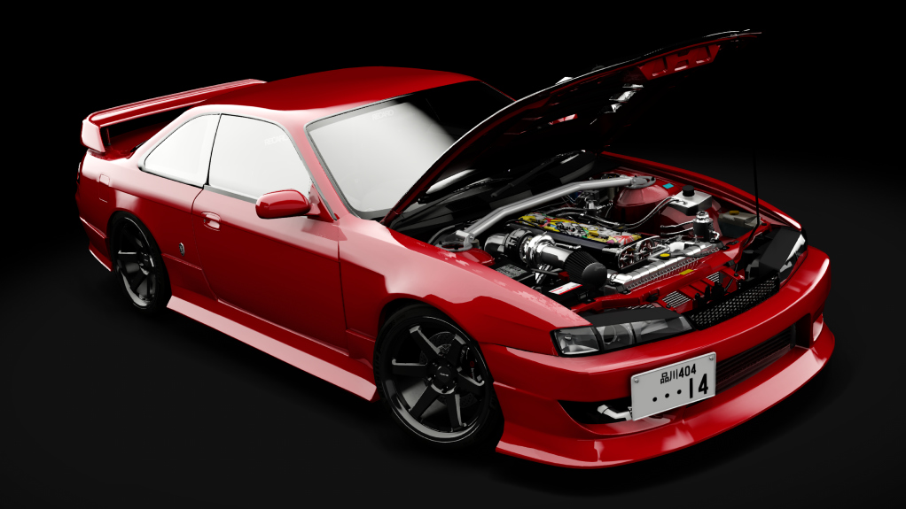 【Assetto Corsa】S14 シルビア 後期型 HansDMRZ | Nissan Silvia S14A HansDMRZ ...