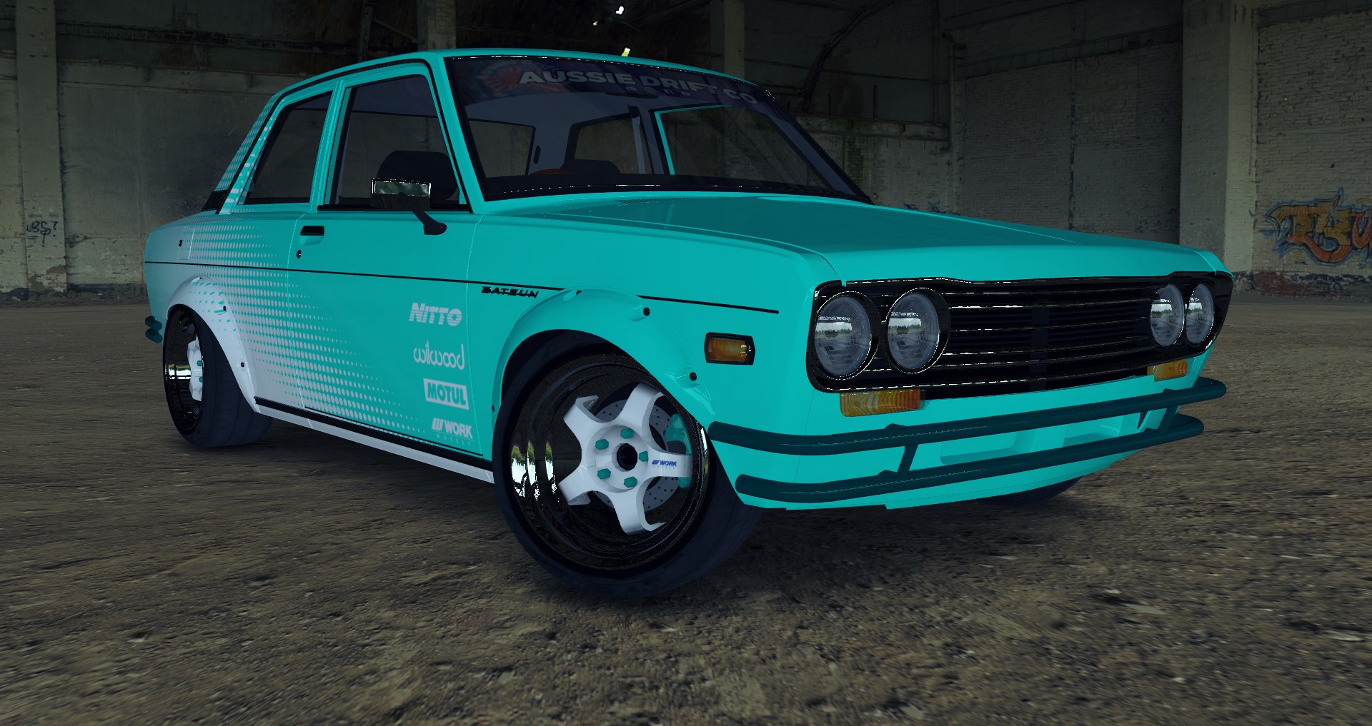 【Assetto Corsa】ダットサン 510 ブルーバード 1600 SSS ADC | ADC Nissan Datsun 510 ...