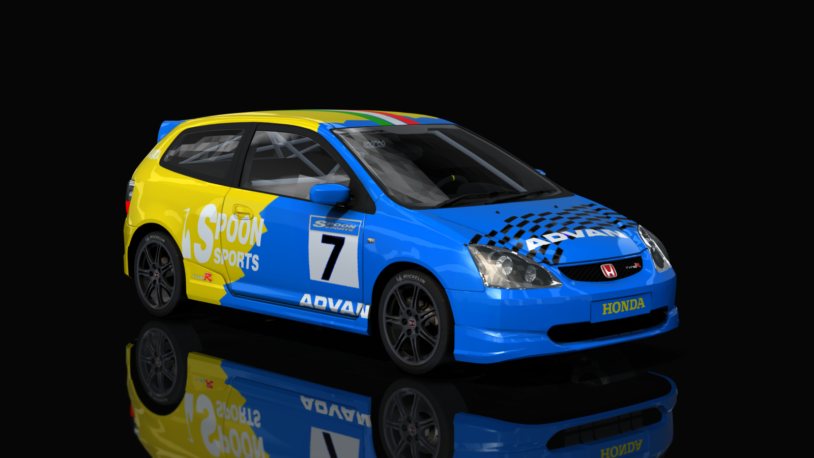 【Assetto Corsa】シビック タイプR EP3 グループA | GrA Honda Civic Type R | アセットコルサ ...