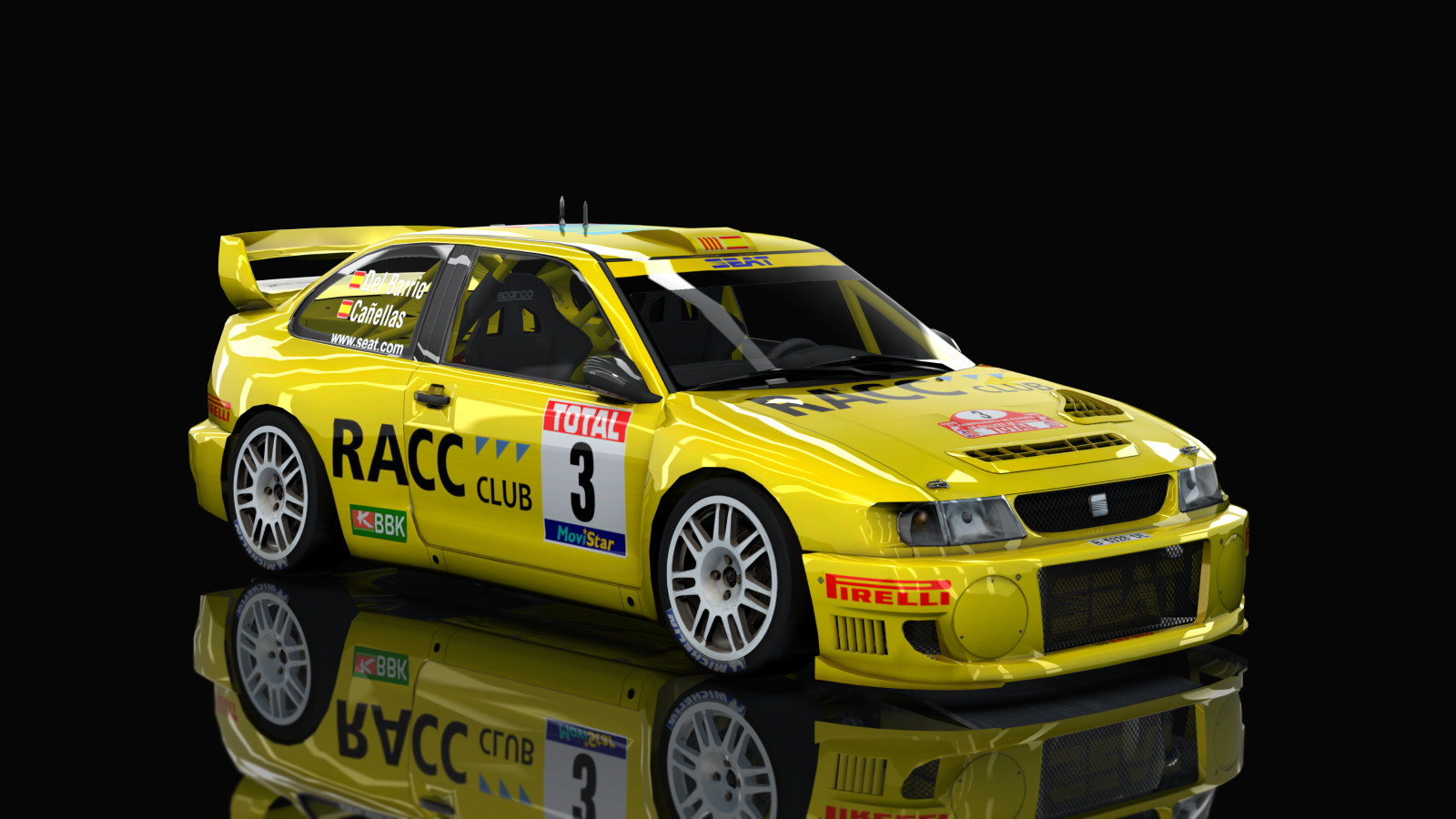 【Assetto Corsa】セアト・コルドバ（Córdoba）WRC | WRC Seat Cordoba | アセットコルサ car mod