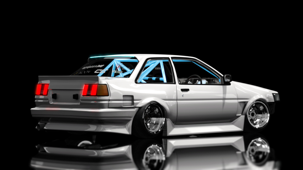 【Assetto Corsa】LEVIN（カローラ・レビン）AE86 2ドアクーペ Clutch Gang | CG AE86 COUPE ...