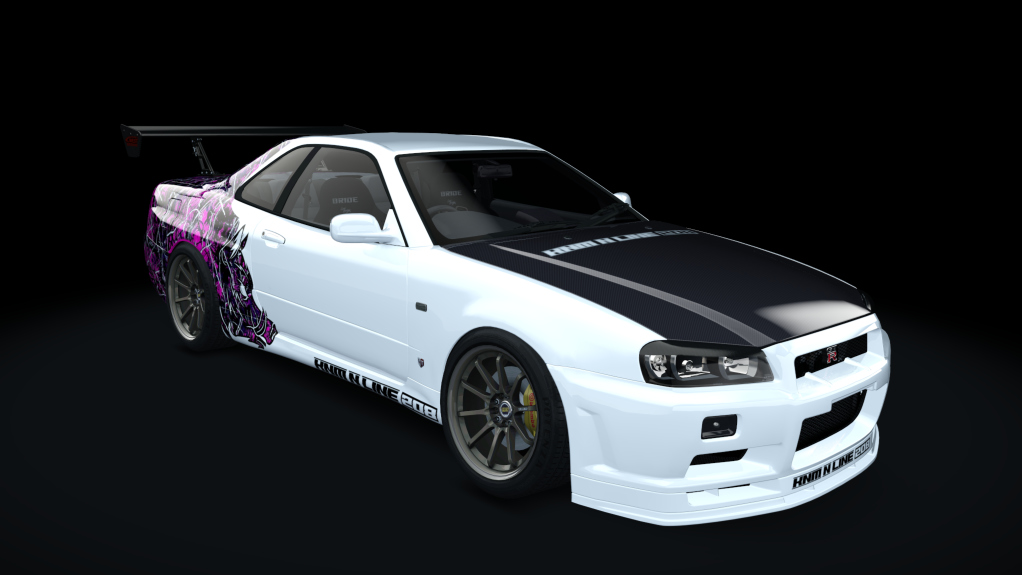 【Assetto Corsa】スカイライン GT-R BNR34 KNM | KNM N Line Nissan Skyline GT-R ...