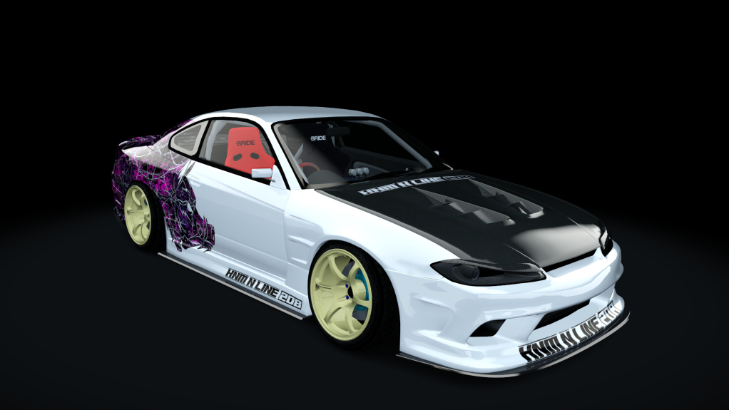 【Assetto Corsa】シルビア S15 スペックR VERTEX KNM | KNM N Line Nissan SILVIA ...