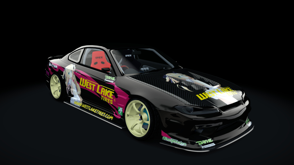 【Assetto Corsa】シルビア S15 スペックR VERTEX KNM | KNM N Line Nissan SILVIA ...
