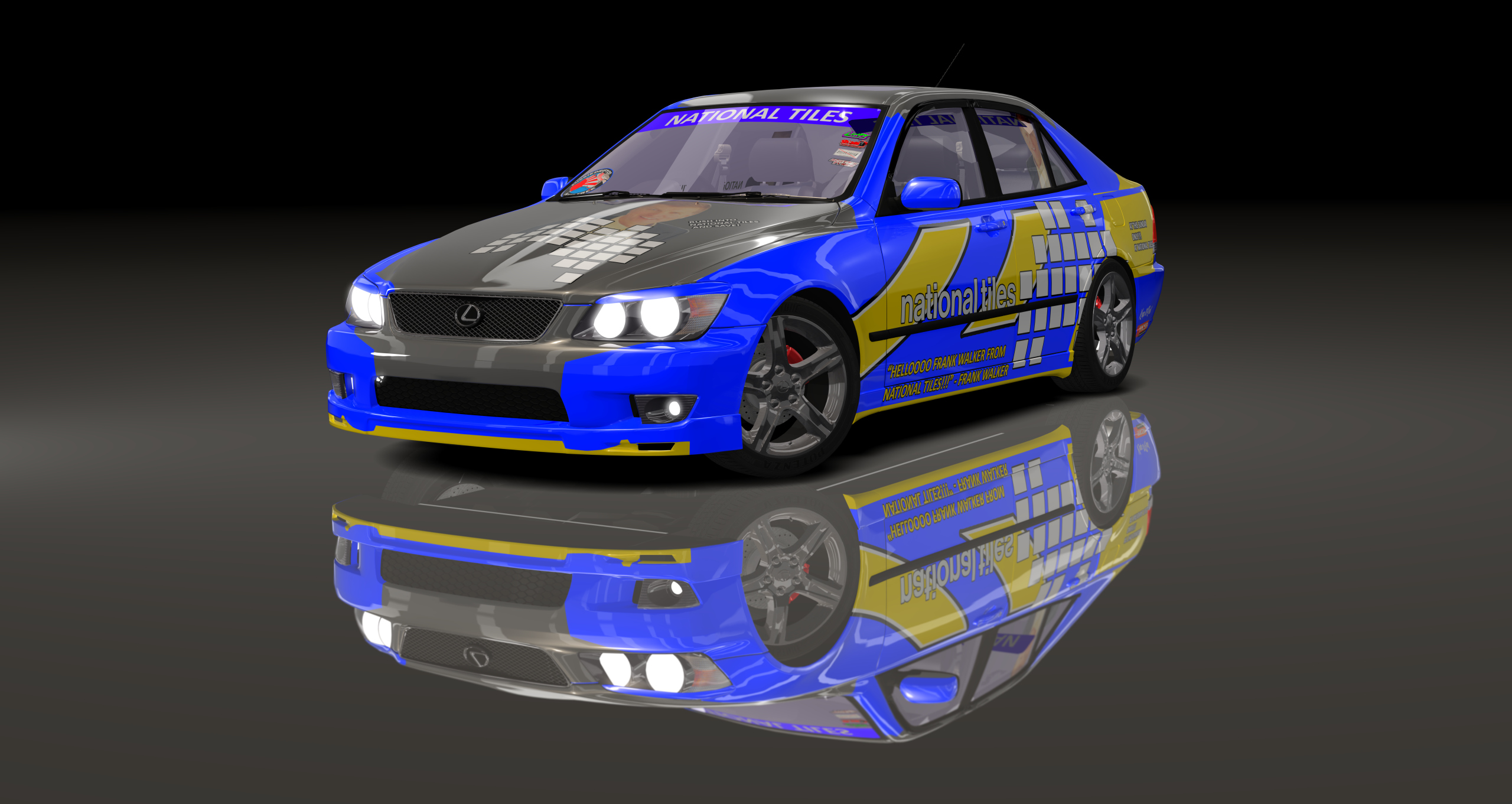 【Assetto Corsa】レクサス IS200 ADC | ADC Lexus IS200 Stock | アセットコルサ car mod