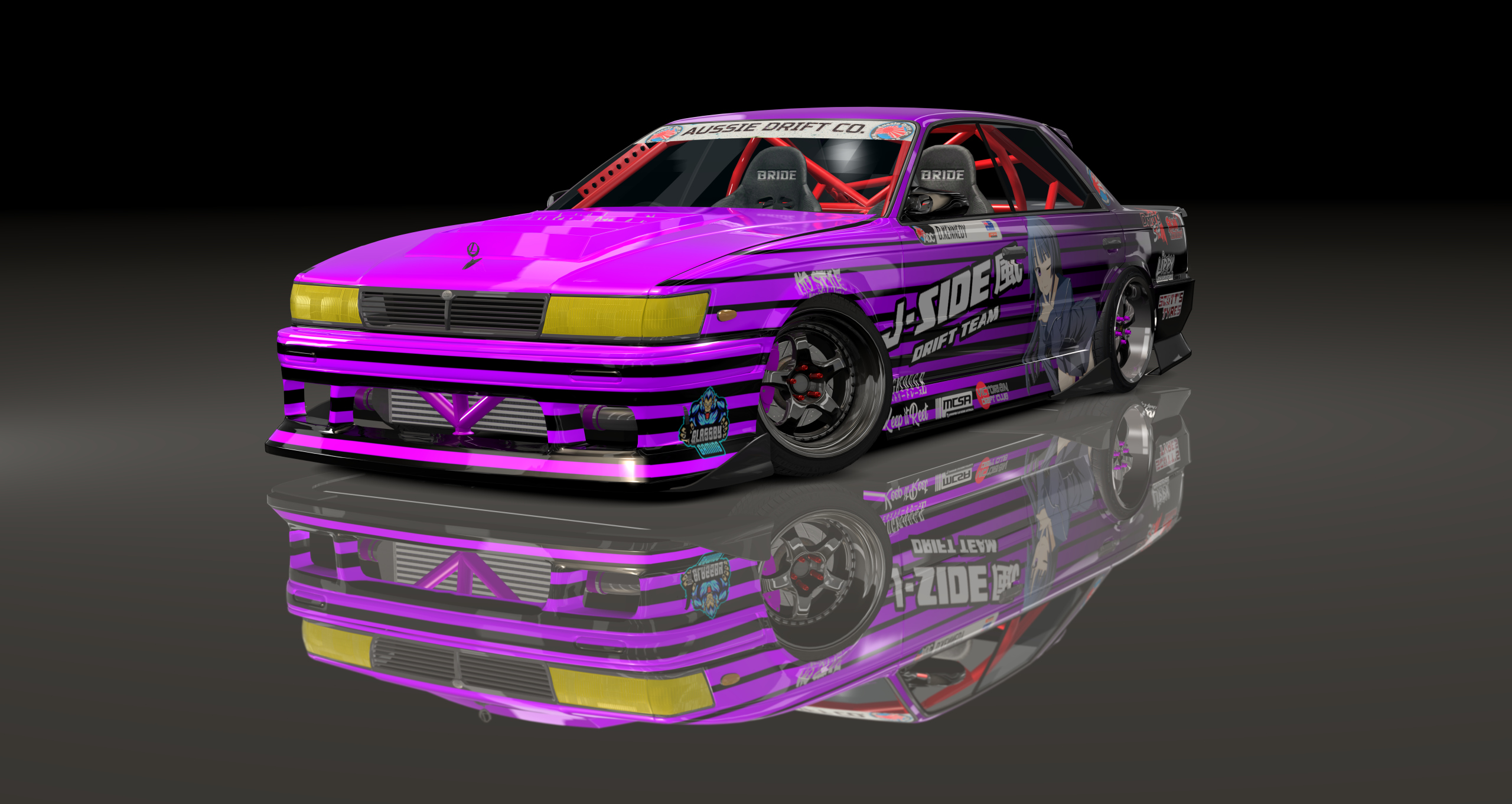 【Assetto Corsa】日産・ローレル C33 ADC | ADC Nissan Laurel | アセットコルサ car mod