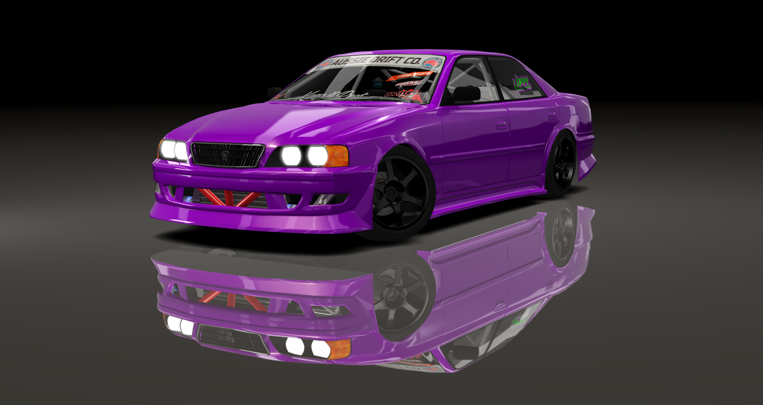 【Assetto Corsa】CHASER（チェイサー）ツアラーV JZX100 ADC | ADC Toyota JZX100 Chaser ...