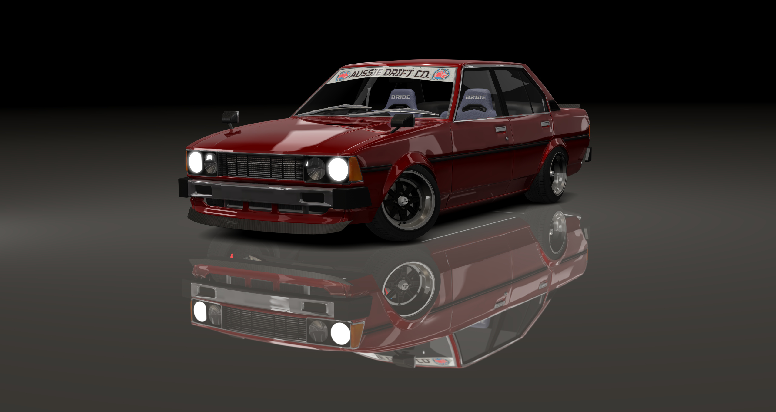 【Assetto Corsa】トヨタ・カローラ（COROLLA）KE70 丸型4灯 ADC | ADC Toyota Corolla KE70 ...