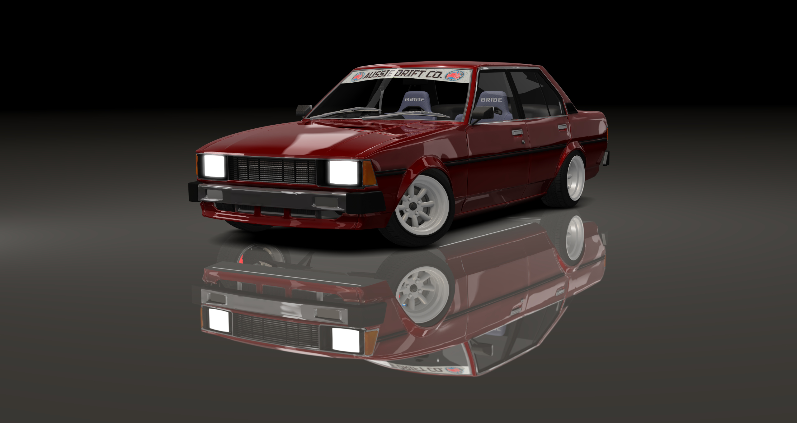 【Assetto Corsa】トヨタ・カローラ（COROLLA）KE70 角型2灯 ADC | ADC Toyota Corolla KE70 ...