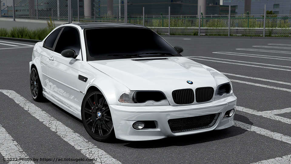  Assetto Corsa BMW 3 E46 M3 Pushin P Tuned BMW E46 M3 Pushin P