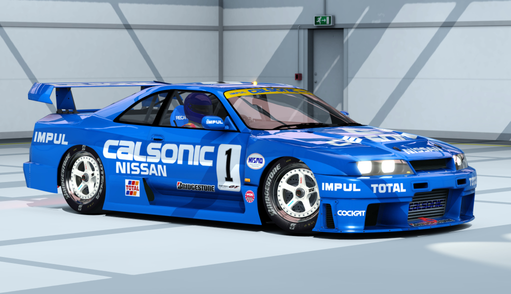 【Assetto Corsa】ニスモ スカイライン R33 GT-R LM 1995 | NISMO Skyline R33 GT-R LM ...