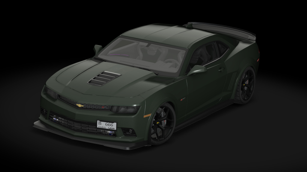 【Assetto Corsa】シボレー・カマロ Z/28 2015 797 ツインターボ | Chevrolet Camaro Z/28 ...
