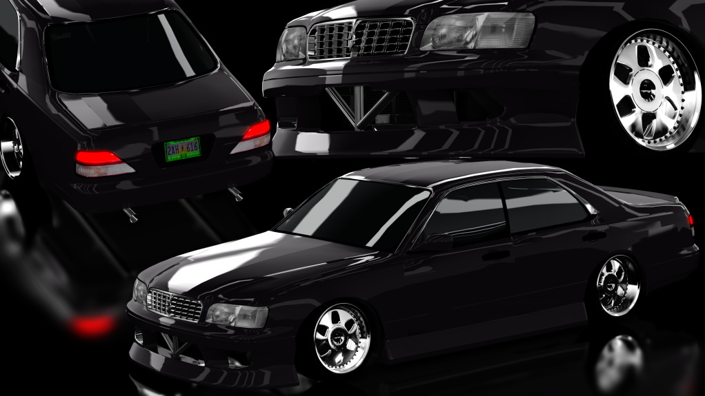 【Assetto Corsa】日産・CEDRIC（セドリック）グロリア ブロアム Y33 Team Effort | Team Effort ...