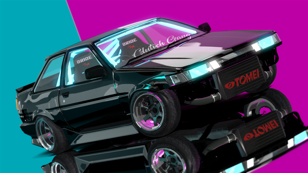 【Assetto Corsa】AE86 LEVIN（レビン）2ドアクーペ CG | CG AE86 COUPE | アセットコルサ car mod