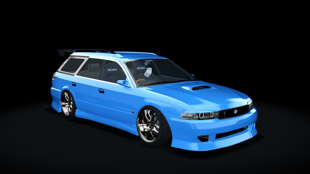 【Assetto Corsa】スバル・レガシィ (LEGACY) ワゴン BG5 T2DC | T2DC Subaru Legacy ...