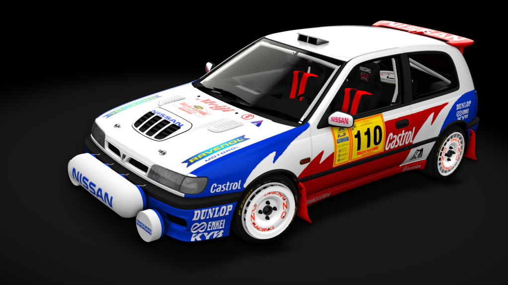 【Assetto Corsa】日産・パルサー (PULSAR) GTI-R Gr.A Rally LF | LF Nissan Pulsar ...