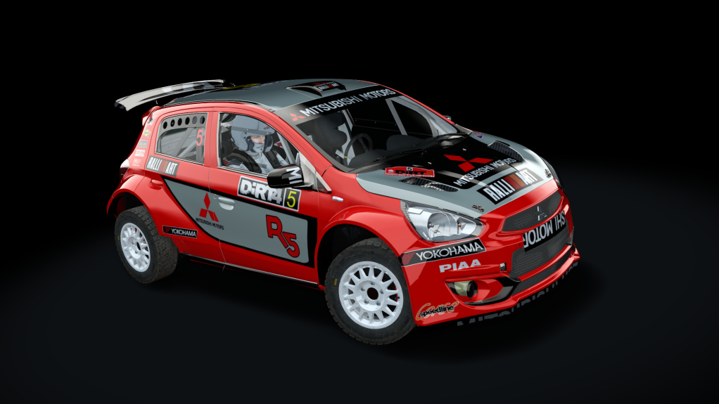 【Assetto Corsa】三菱・ミラージュ (MIRAGE) R5 Gravel LF | LF Mitsubishi Mirage R5 ...
