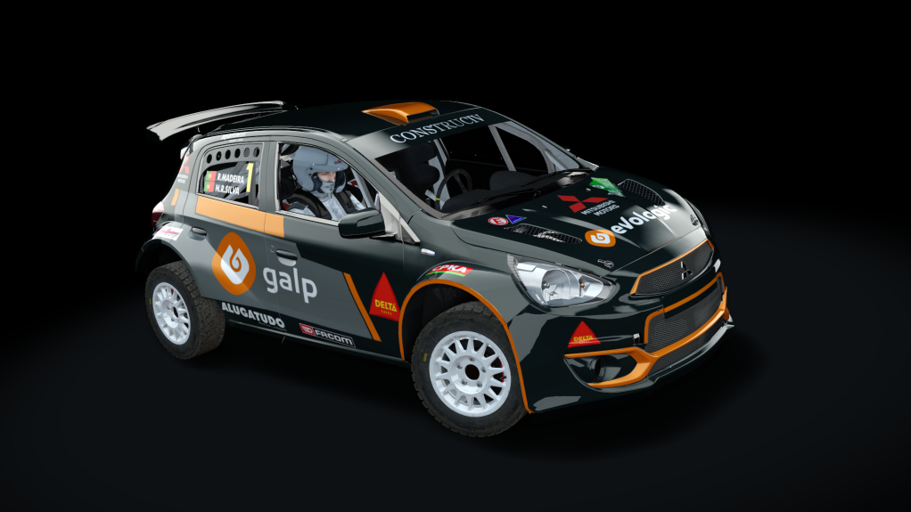 【Assetto Corsa】三菱・ミラージュ (MIRAGE) R5 Gravel LF | LF Mitsubishi Mirage R5 ...