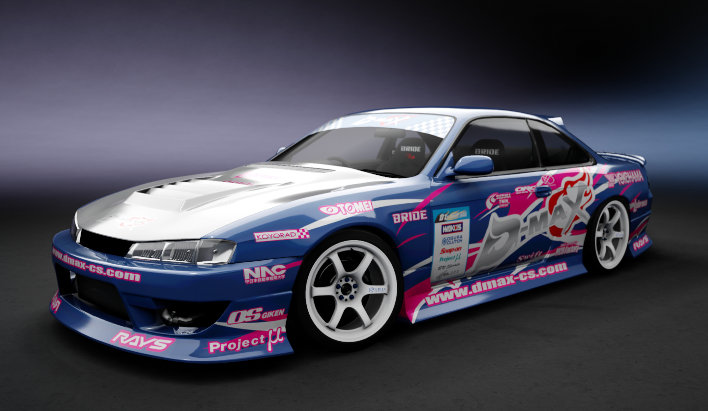 シルビア S14 k’s 後期 用スキン | Nissan Silvia S14 WDT Street | 突撃アセットコルサ