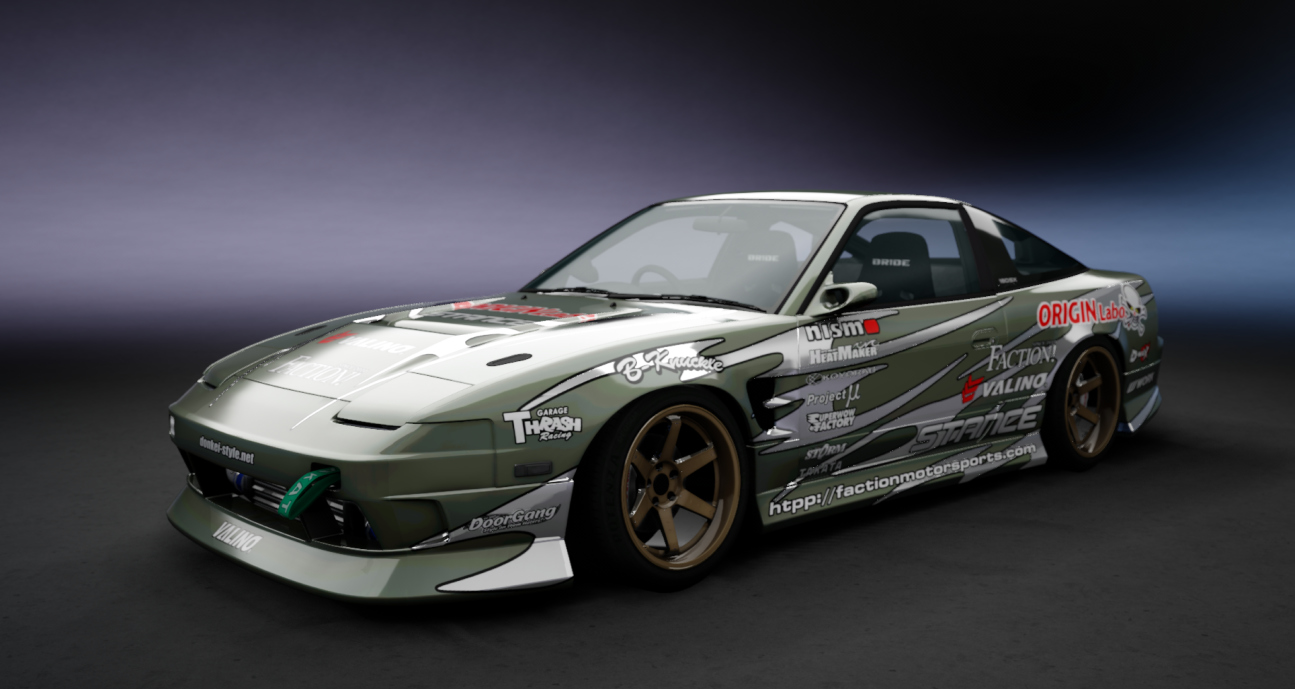 180SX（ワンエイティ）RPS13用スキン | Nissan 180SX WDT Street | 突撃アセットコルサ