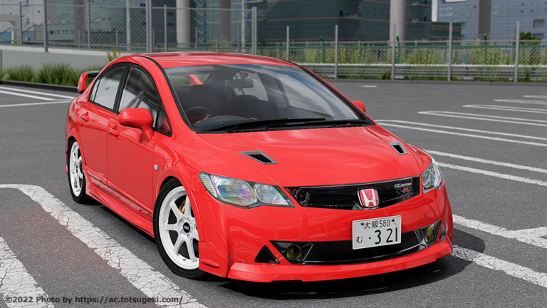 【Assetto Corsa】FN2/FD2・シビック（8代目） Car Mod 一覧 | アセットコルサ 車MOD