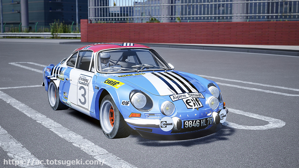【Assetto Corsa】アルピーヌ A110 1.6 グループ4 | Gr4 Alpine A110 1.6 | アセットコルサ car mod