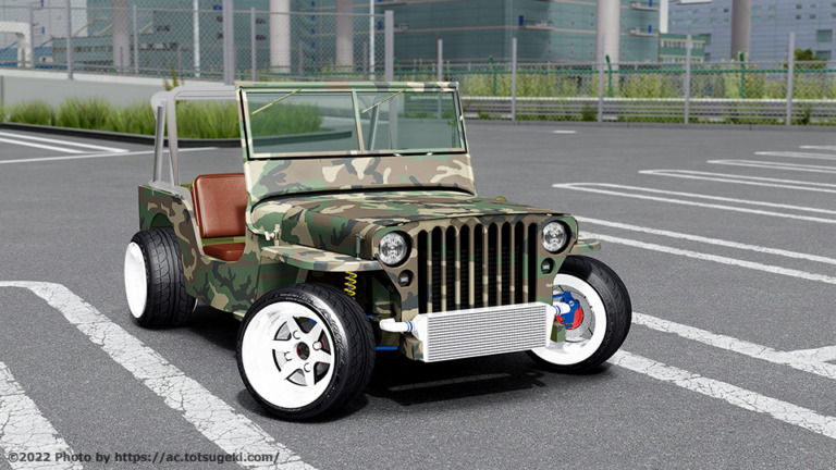 【Assetto Corsa】Jeep (ジープ) Car Mod 一覧 | アセットコルサ 車MOD