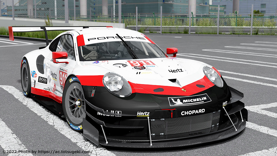 【Assetto Corsa】ポルシェ・911（991型）RSR タイムアタック | Porsche 911 rsr time attack | アセットコルサ car mod